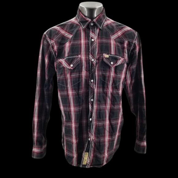 Larry Mahan | Shirts | Larry Mahan Mens Cowboy Collection Pearl Snap ...